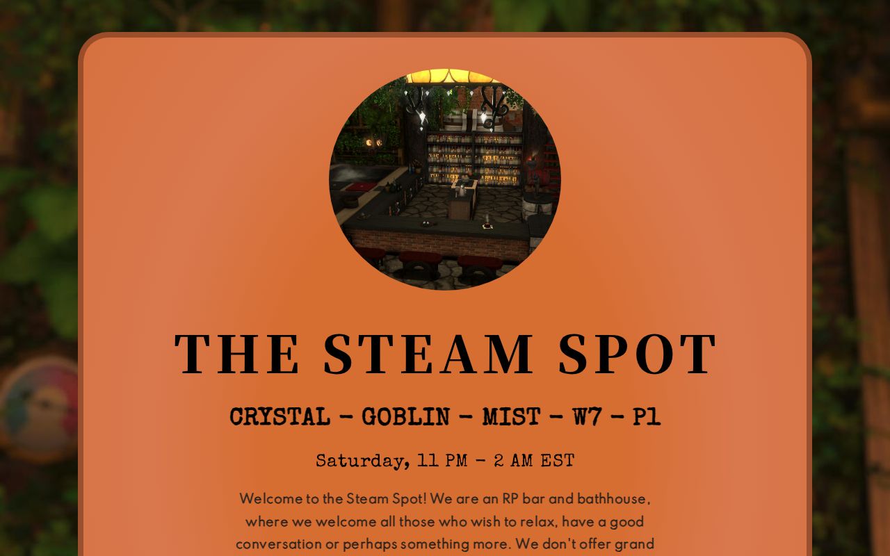 The Steam Spot